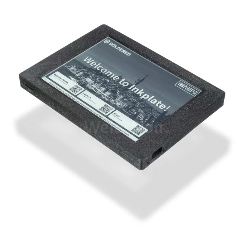 Soldered 333236 Inkplate 6PLUS with enclosure - e-paper display with