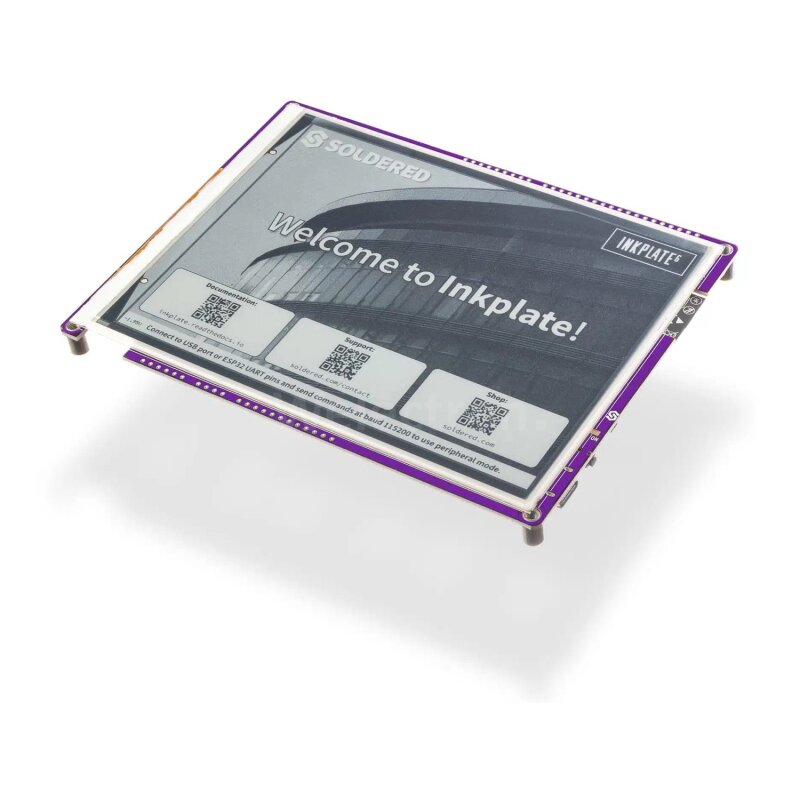 Soldered Inkplate 6 - Platine mit dem 6" E-Paper, 109,00