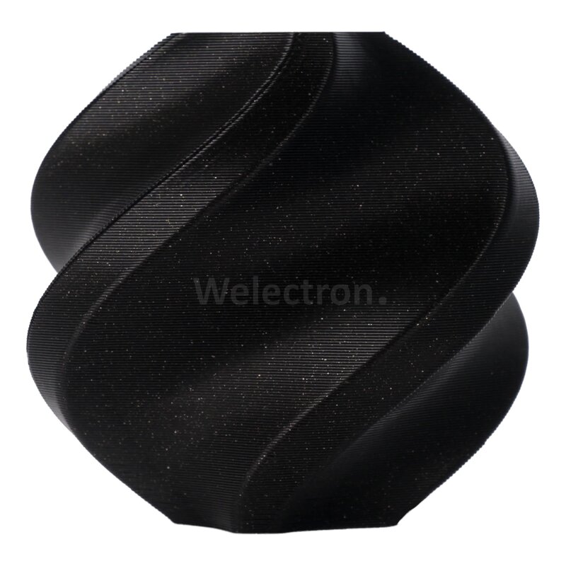 Bambu Lab PLA Sparkle Filament auf Spule 13101 Onyx Black Sparkle, 27