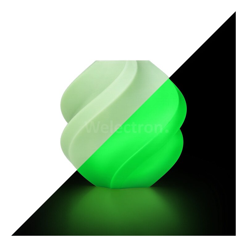 Bambu Lab PLA Glow Filament auf Spule 15500 Green, 27,90 € - Wel