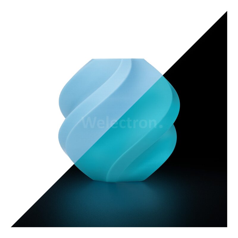 Bambu Lab PLA Glow Filament on Spool 15600 Blue, 27.90