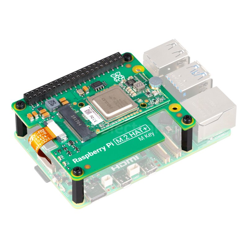 Official Raspberry Pi AI Kit with Hailo 8L TPU for Pi 5, 73.90