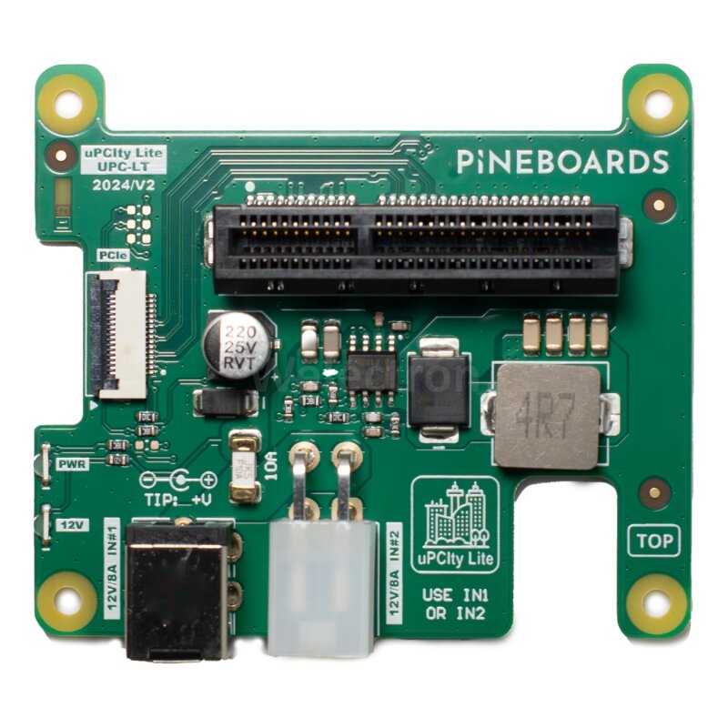 Pineboards UPC-LT Hat uPCIty Lite (PCIe X4) for Raspberry Pi 5, 31.90