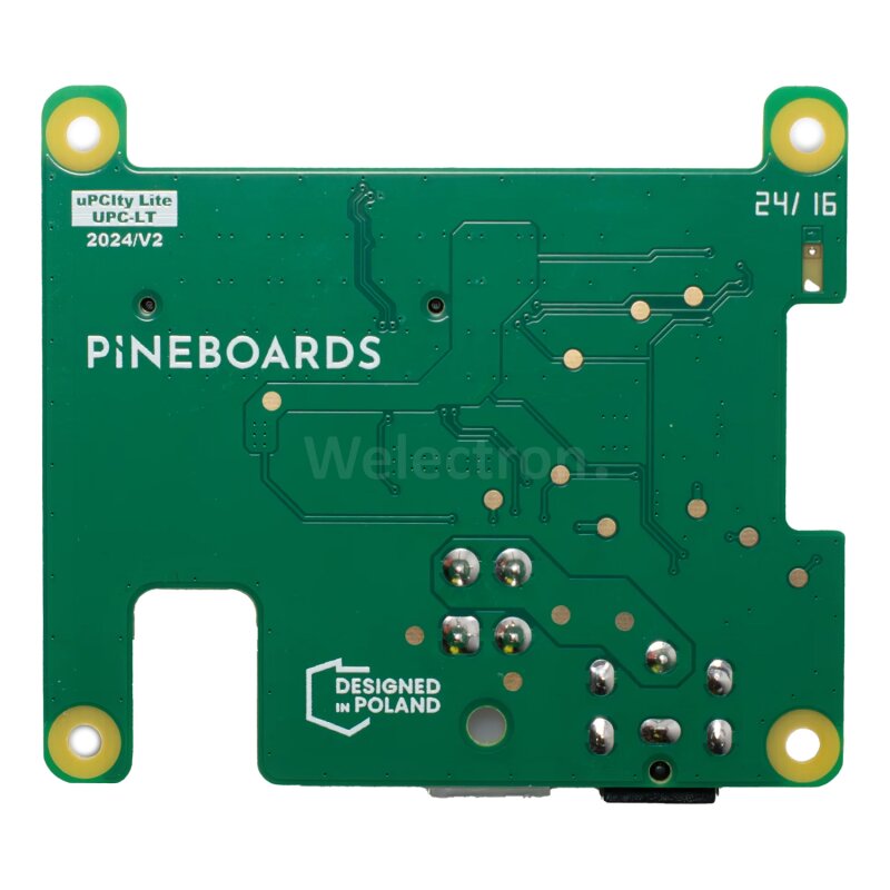 Pineboards UPC-LT Hat uPCIty Lite (PCIe X4) for Raspberry Pi 5, 31.90