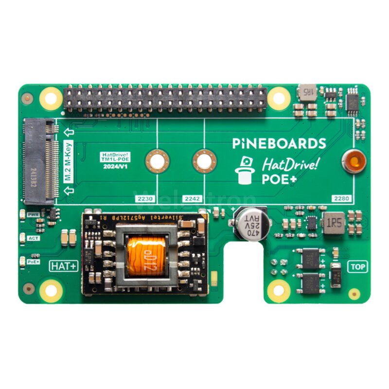 Pineboards TM1L-POE HatDrive! POE+ for Raspberry Pi 5, 51.90
