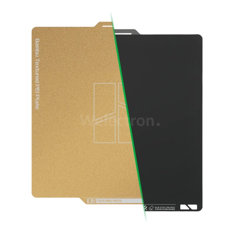 Bambu Lab Smooth and Textured PEI Plate, 42.90