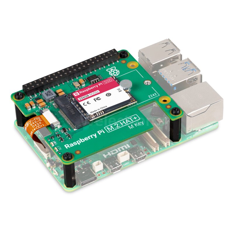 Offizielles Raspberry Pi SSD Kit, 44,90 € - Welectron