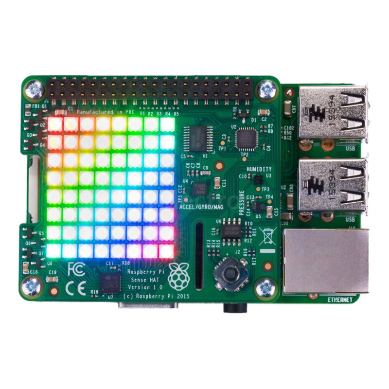 Raspberry Pi Sense HAT (Rev. 2), 34,90 € - Welectron