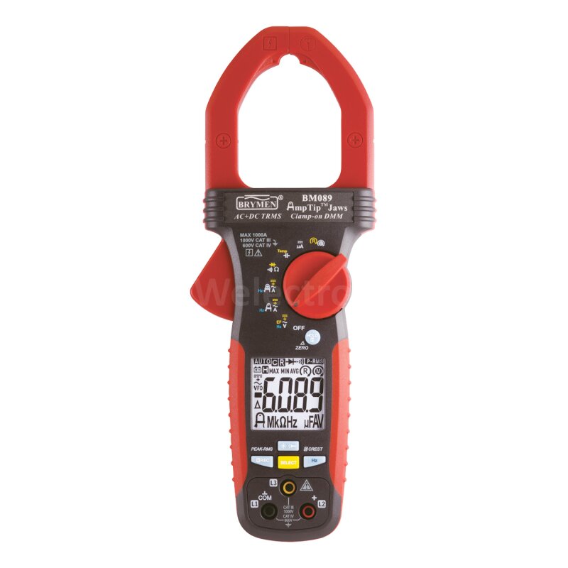 Brymen BM089 Current Clamp Multimeter, 145.00