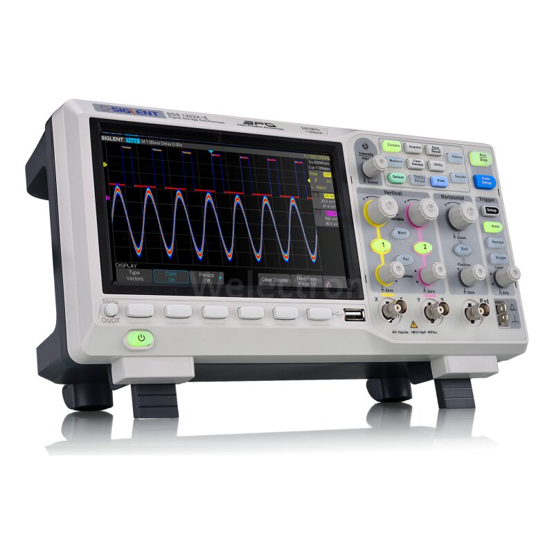 Siglent SDS1202X-E Oscilloscope, 403.00