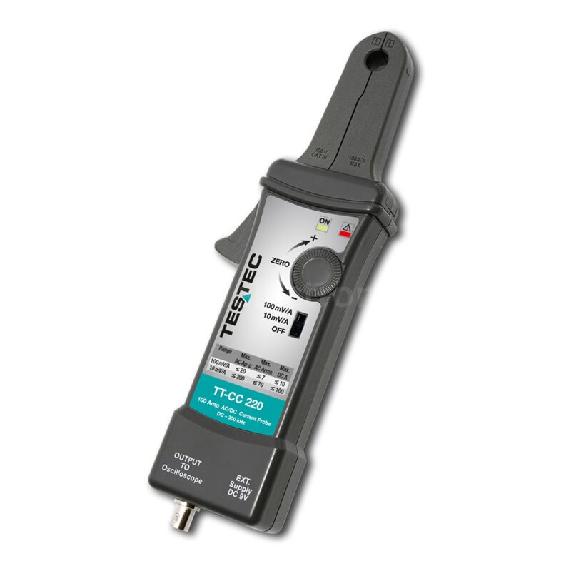 Testec TT-CC 220 Current Probe (300 kHz, 100A RMS), 579.00