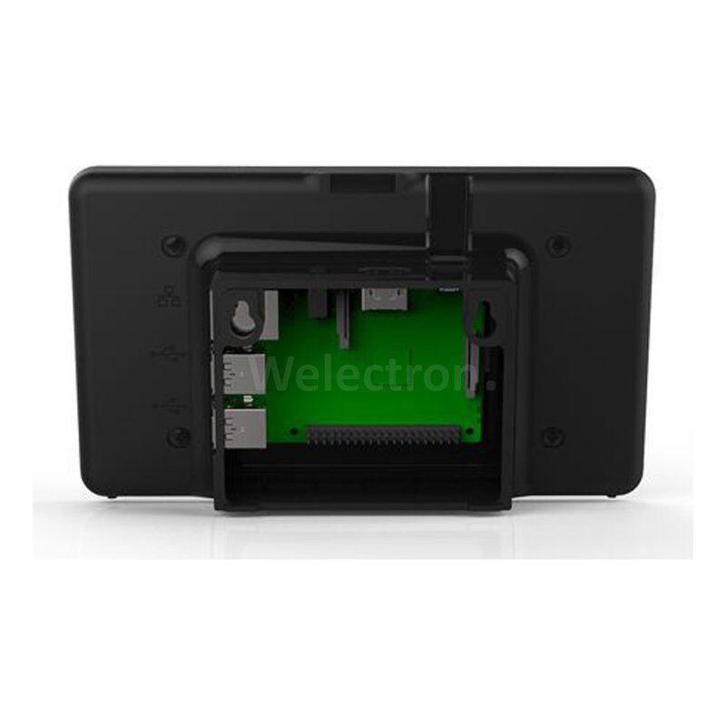 OneNineDesign Raspberry Pi 3 Touch Screen Case Black, 12.50
