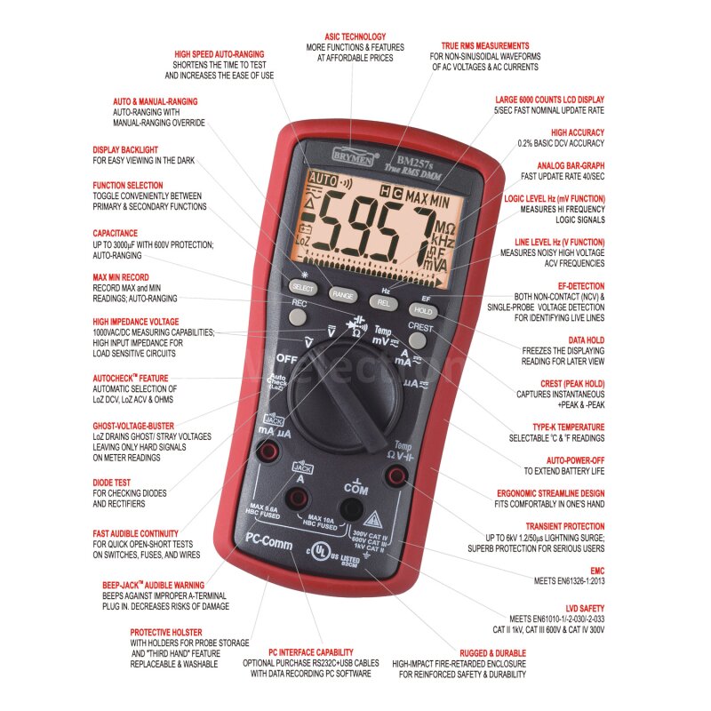 Brymen BM257s Multimeter, 109.00
